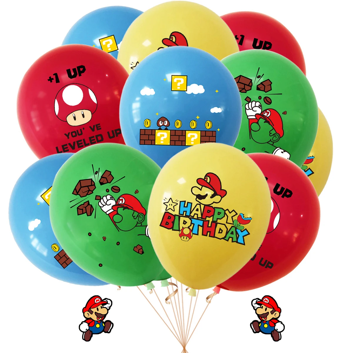 Super Mario Balões De Borracha Super Jogo Decoração Do Partido Temático ...