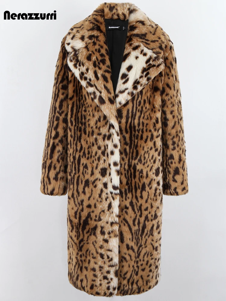 Nerazzurri-Winter-Long-Loose-Luxury-Thick-Warm-Soft-Fluffy-Leopard ...
