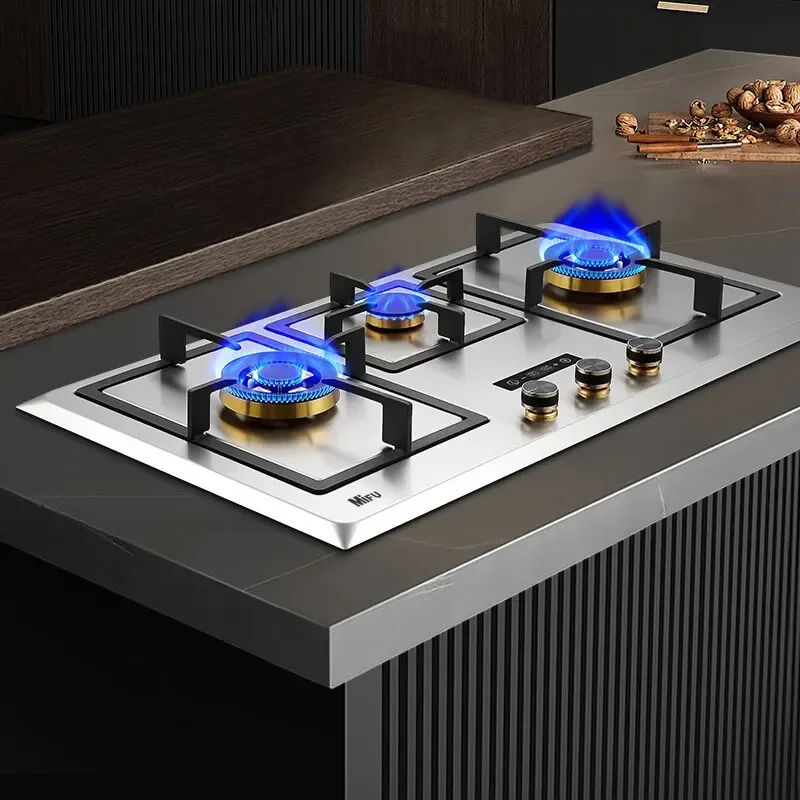 Mifu Gas Cooker Stainless Steel 5.2KW Fierce Fire Gas Stove Built-in ...