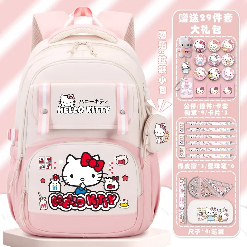 Sanrio-New-Hello-Kitty-Student-Schoolbag-Hellokitty-Cute-Children-s ...