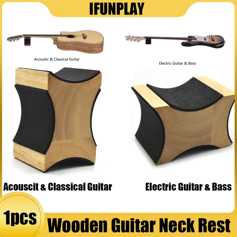 2-in1-Guitar-Guitar-Neck-Support-Holder-Instrument-Stand-Guitar-Cradle ...