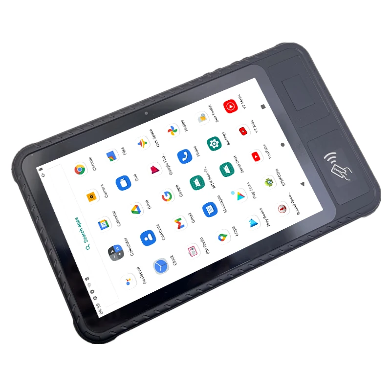 10.1 INCH T801 Android 11 Three Defense NFC Tablet 4GRAM 64GROM 4G LTE Phone Call MTK 6765 Octa ...