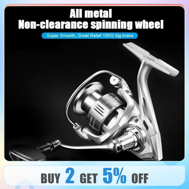 Huidiao AP2000-7000 Spining Reels Saltwater Freshwater Fishing Reel ...