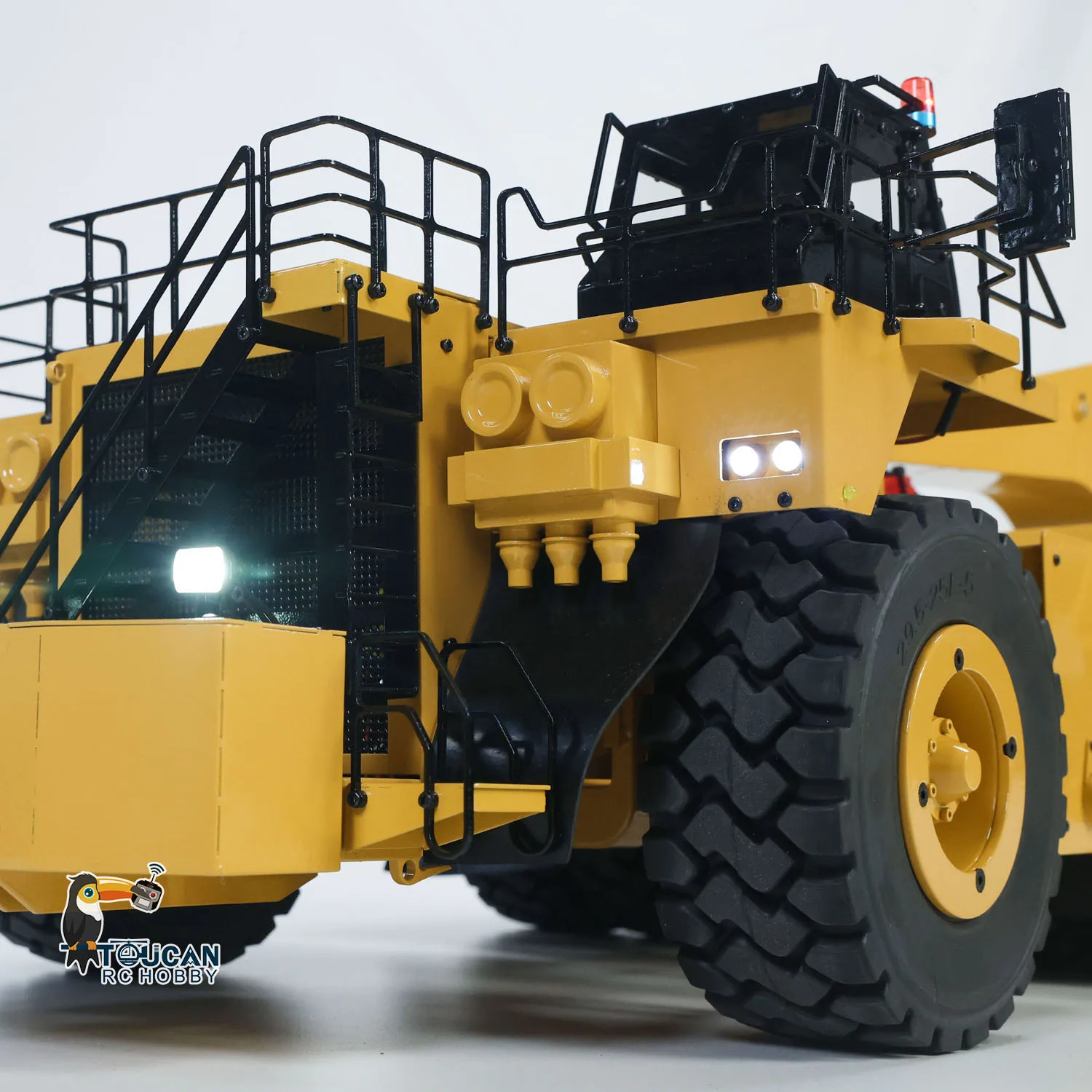 1.8Meters Long! Metal 1/20 RC Heavy Duty Hydraulic Mining Trailer C739D ...
