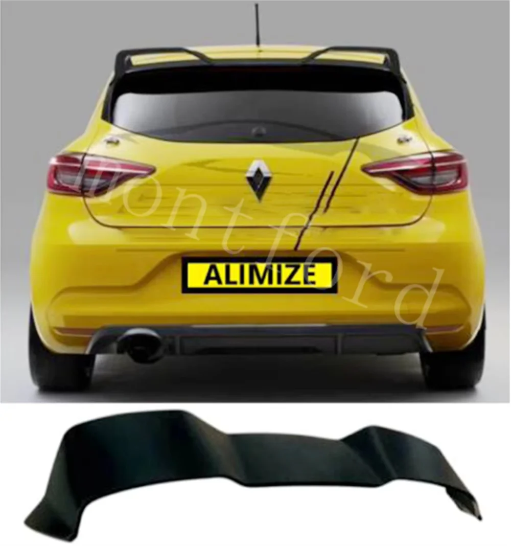 For RENAULT CLIO 2019+ MK5 RS Style Spoiler Carbon Fiber/FRP Hatchback ...