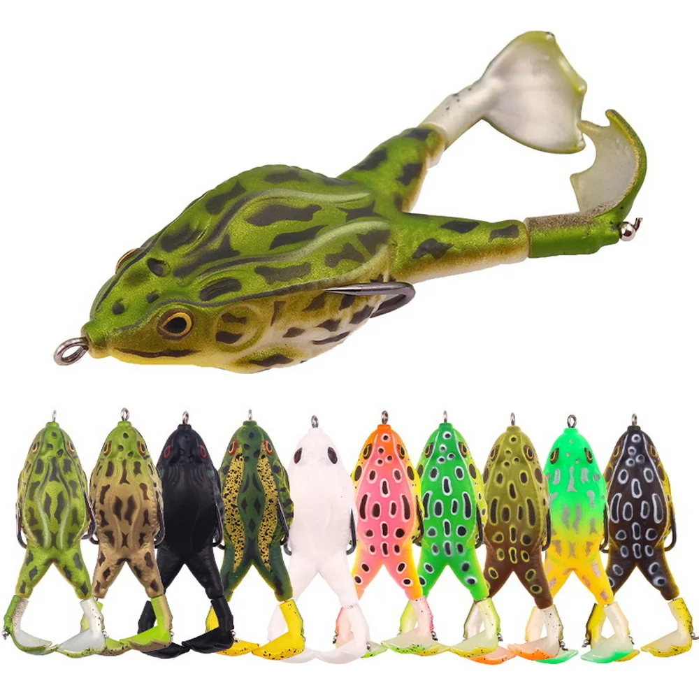Frog-Lure-Double-Propeller-Legs-Silicone-Soft-Baits-13-6g-16-6g ...