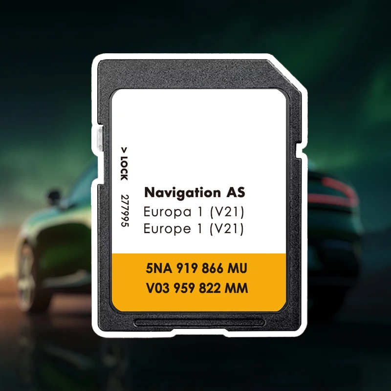 32 GB SD-Karte GPS-Navigation Europa 2025 Karten für VW Car Sat Nav ...