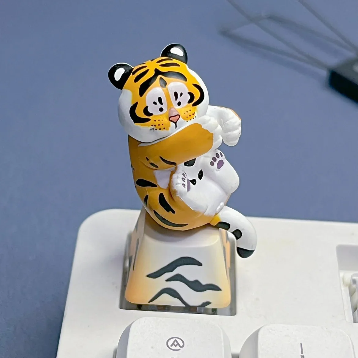 Cartoon-anime-cute-little-tiger-keycaps-cherry-mx-switch-game ...