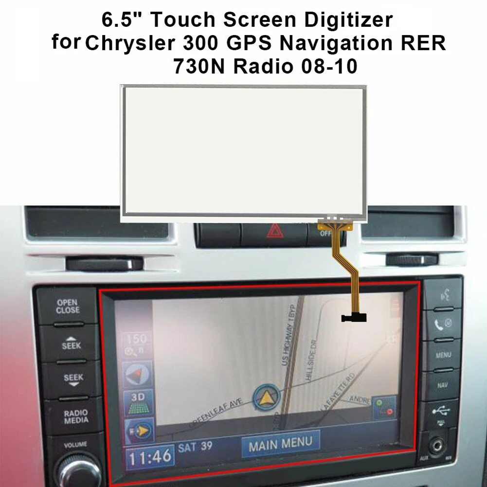 New-Touch-Screen-Glass-Digitizer-For-MYGIG-Uconnect-6-5-REN-RER-RHR-07 ...