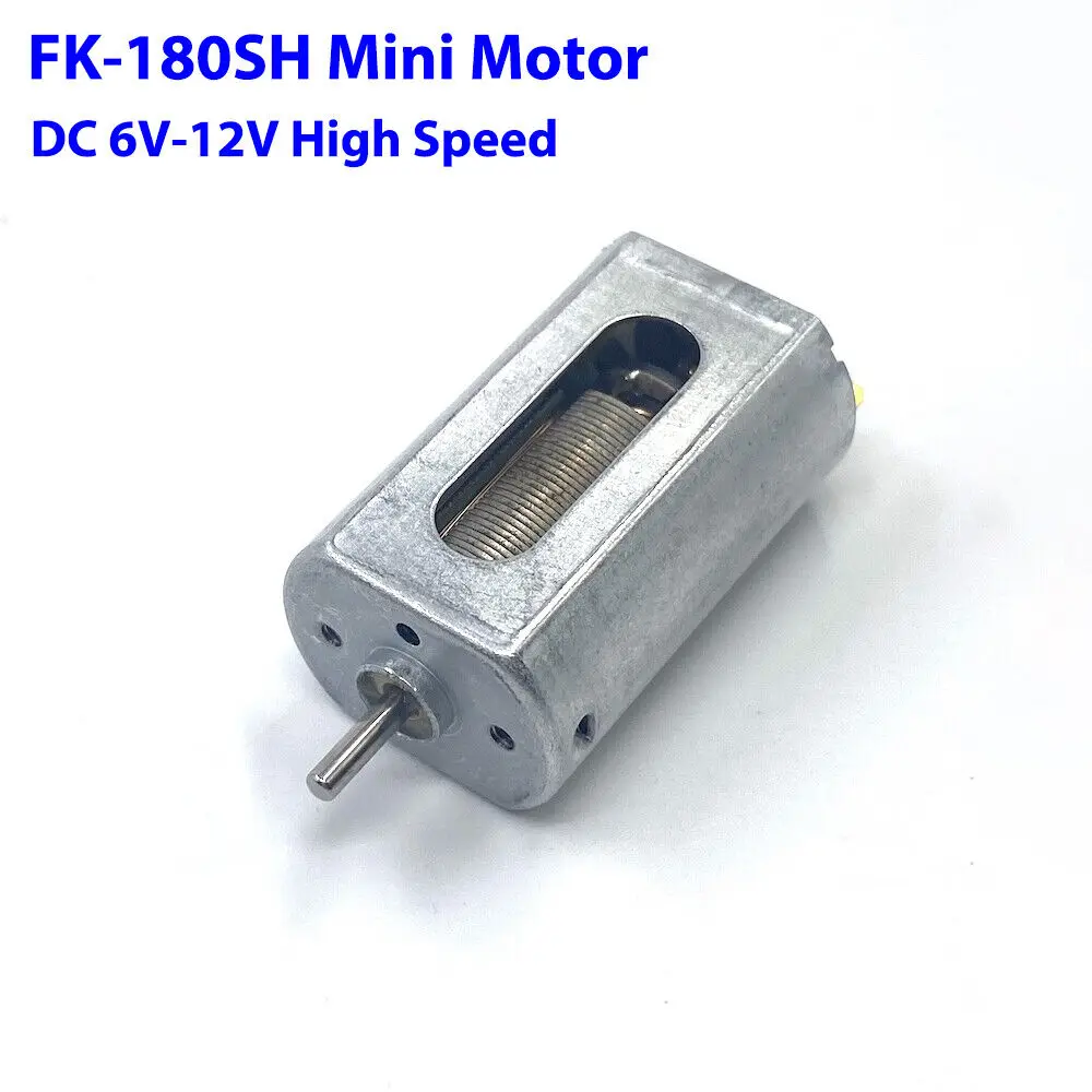 Electric Motor Carbon Brush | 12v Slot Electric Motors | 180 Dc Motor ...