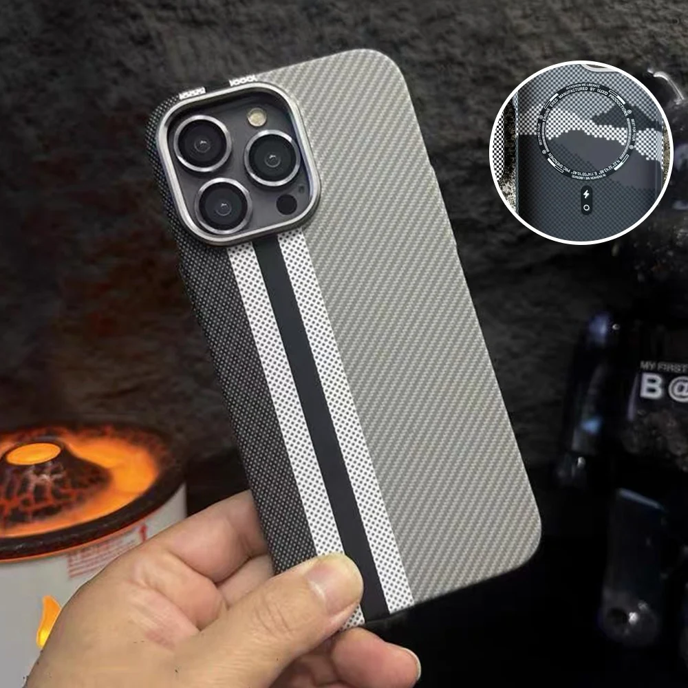 Colourful-Kevlar-Pattern-For-Magsafe-Magnetic-Phone-Case-For-iPhone-16 ...