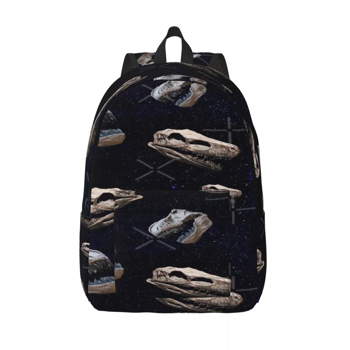 DINO-FOSSILS-FLOATING-IN-SPACE-Simple-and-stylish-backpack-Canvas ...