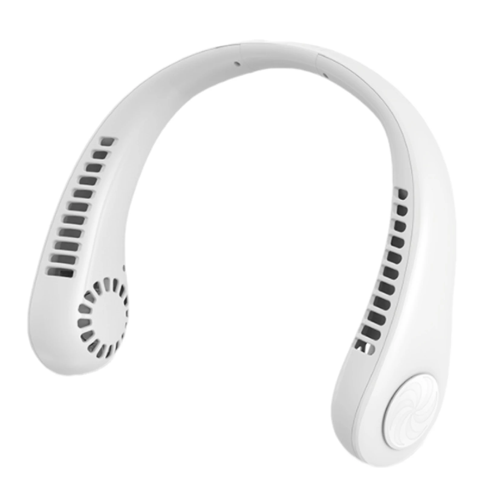 Wearable Neck Fan Hand Free Mini Fan Rechargable Bladeless Neck Fan ...