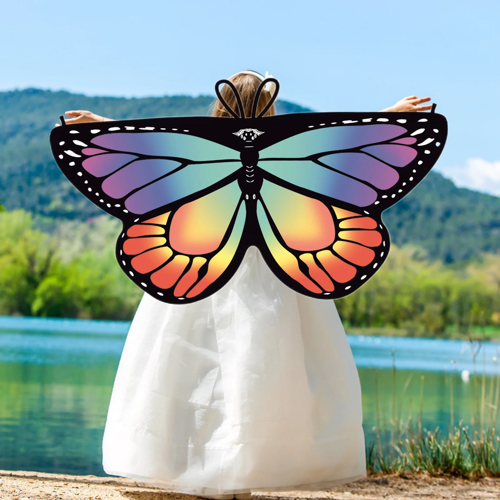 Rainbow Butterfly Wings