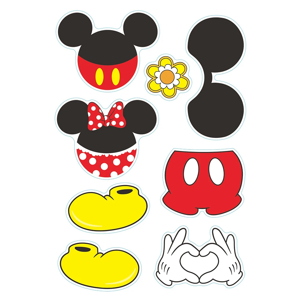 Mickey Mouse Body Parts