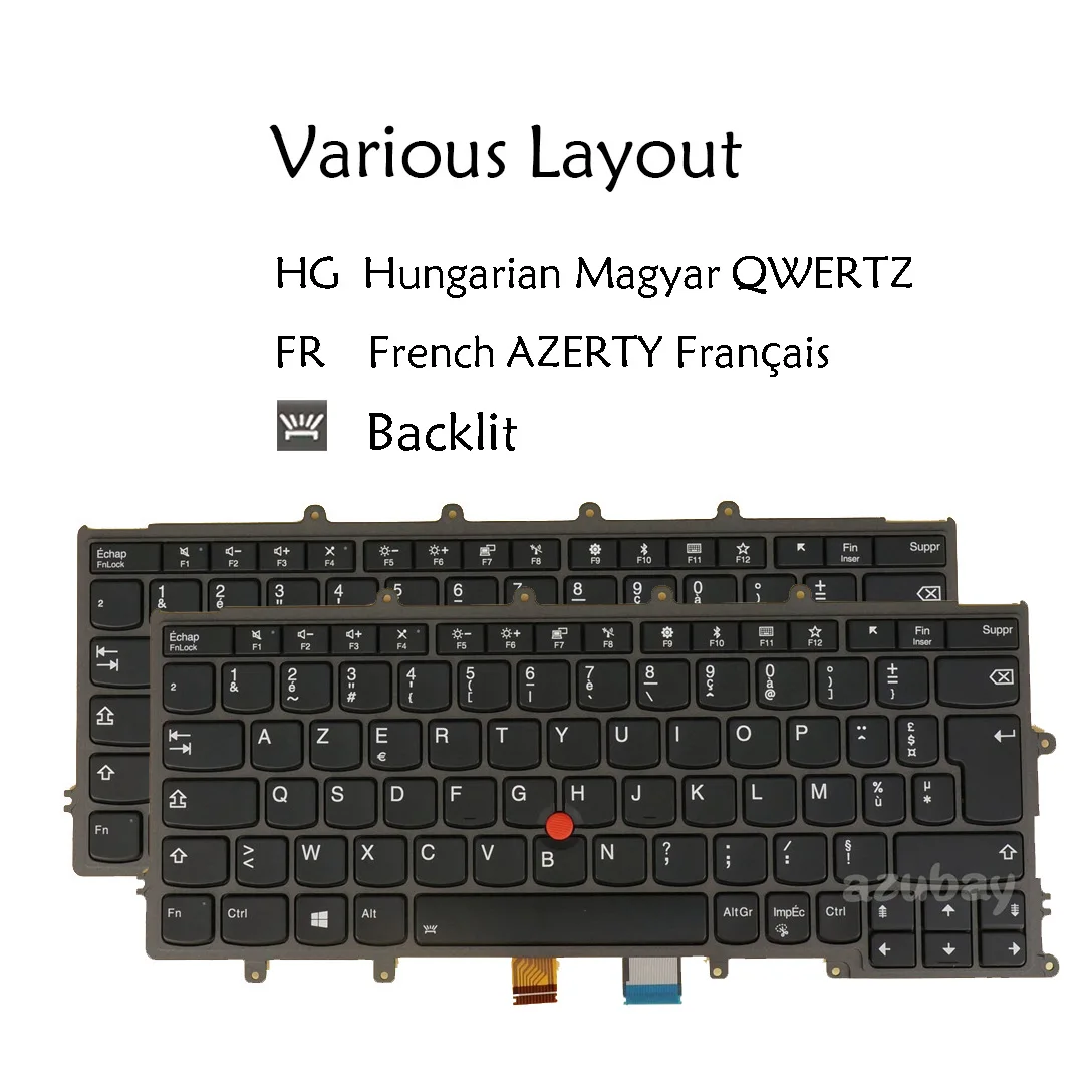 Backlit Laptop Keyboard for Lenovo Thinkpad X270 A275 X230S X240 X240S ...