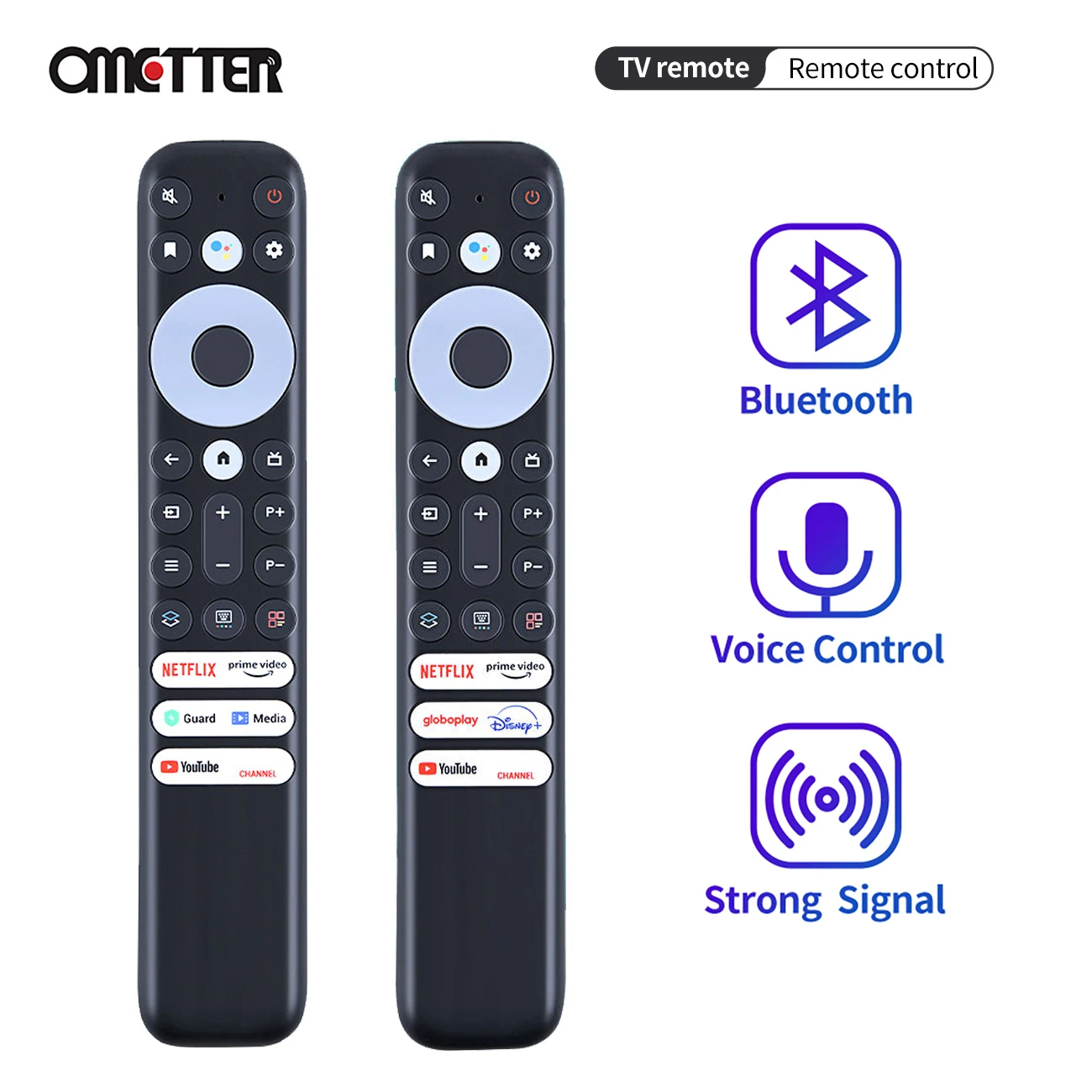 Control-remoto-para-Smart-TV-versi-n-de-voz-RC902V-compatible-con-TCL ...