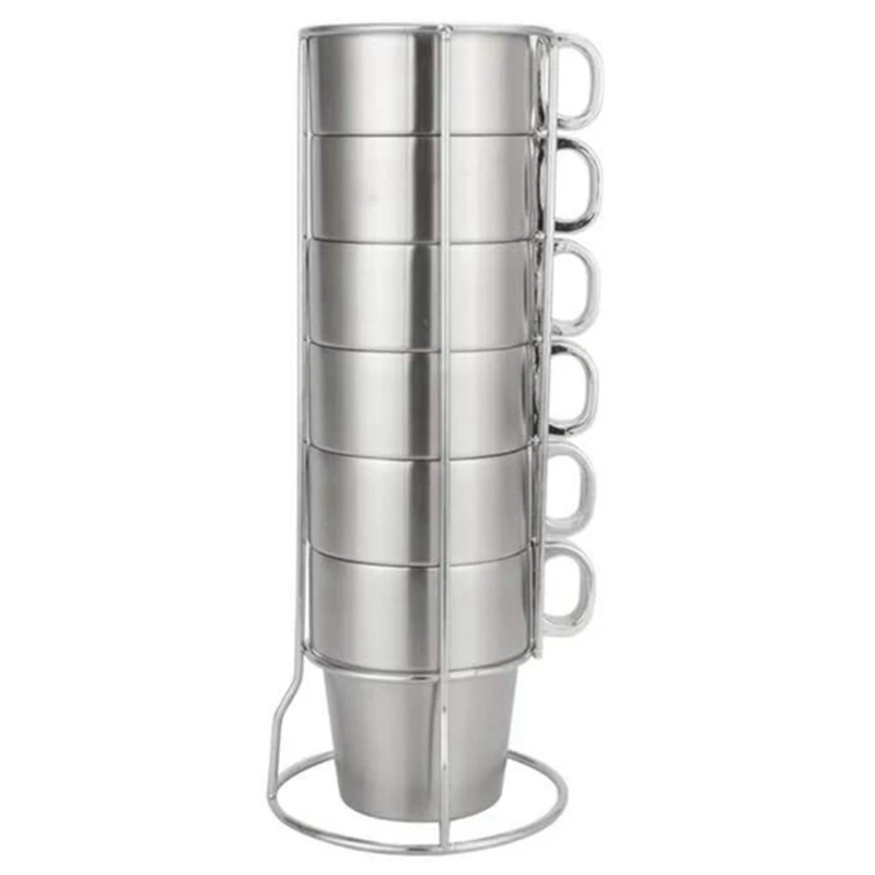Stainless-Steel-Water-Cup-Double-Layer-Coffee-Cup-Practical-Anti-Scald ...