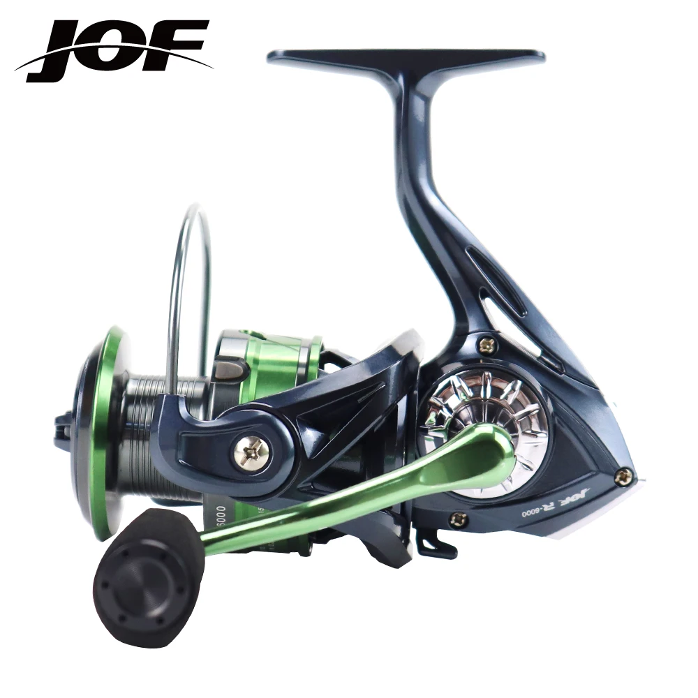 JOF-Fishing-Reel-2000-7000-Max-Drag-10KG-Spinning-Reels-Metal-Spool ...