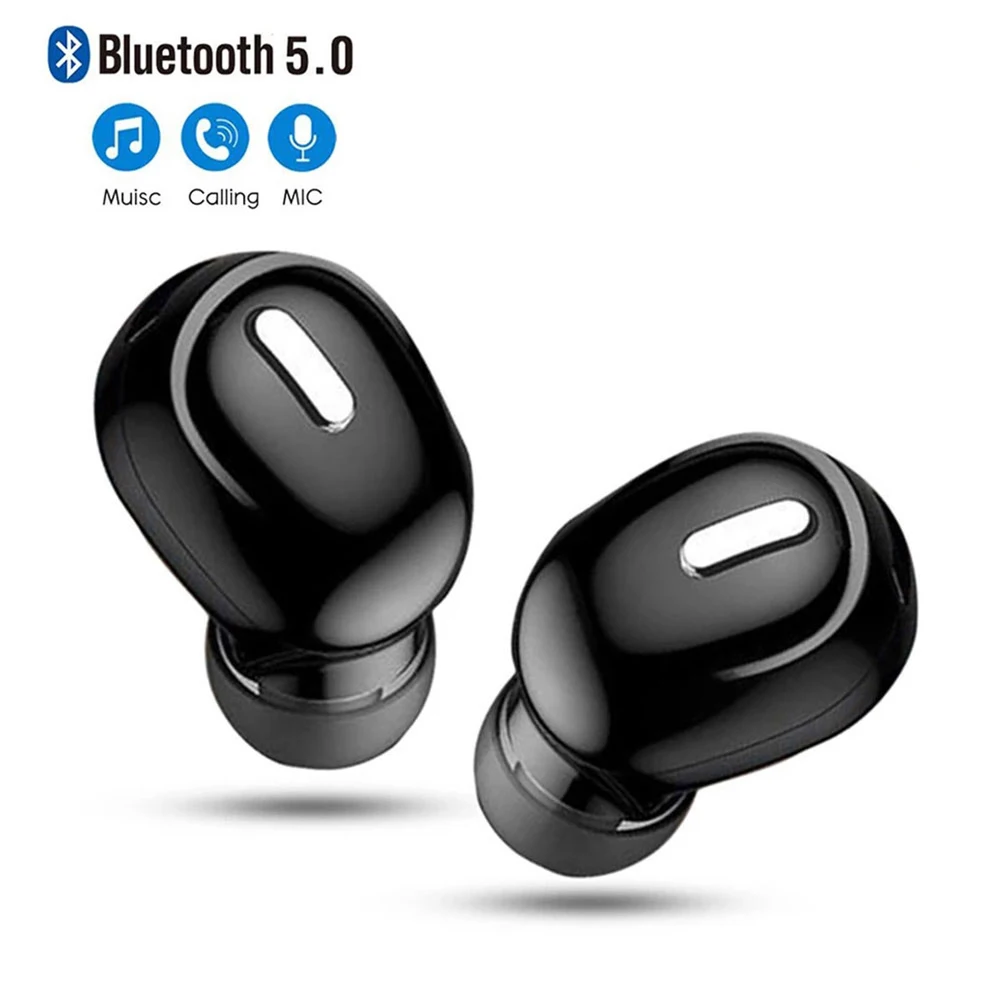 Auriculares inalámbricos Mini X9 con Bluetooth 5,0, cascos con TWS ...