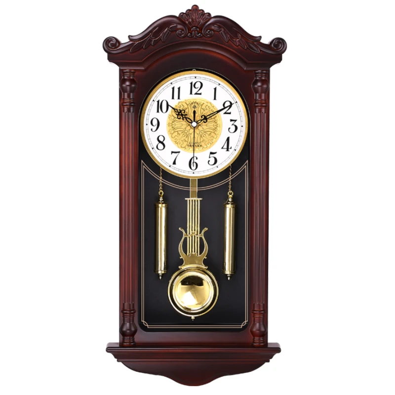 Nordic Digital Table Clock Retro Vintage Wall Clock Silent Mechanism ...