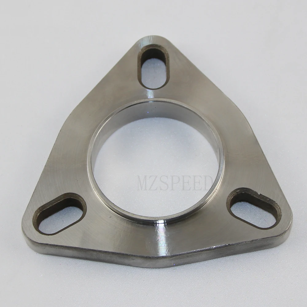 304 Stainless steel flange universal 51mm welded 3-hole movable flange ...