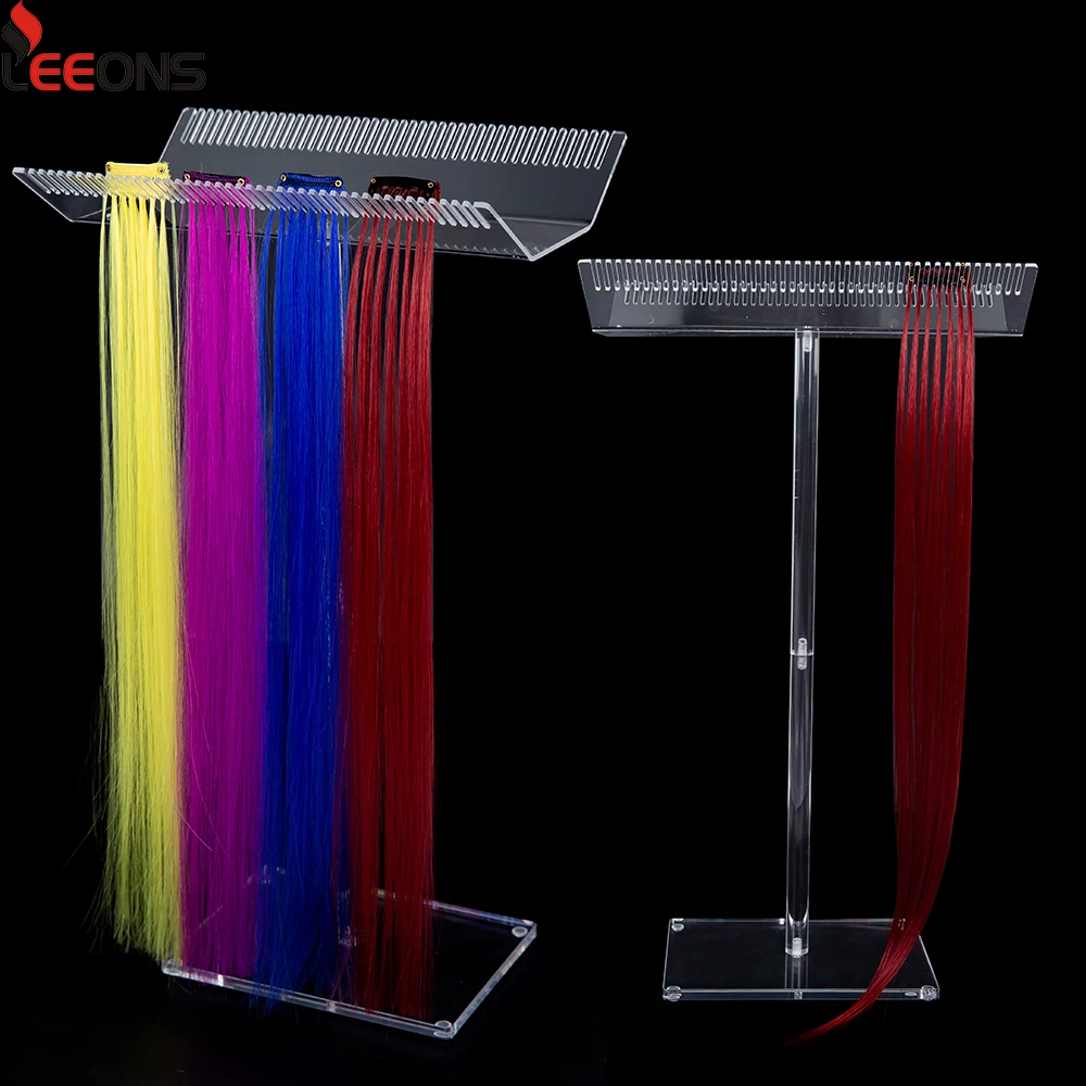 Acrylic-Hair-Extension-Holder-Braiding-Hair-Rack-Stand-Professional ...