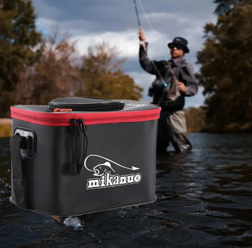 Mikanuo-Fishing-Bag-EVA-Foldable-Thickened-Bucket-Live-Fish-Box ...