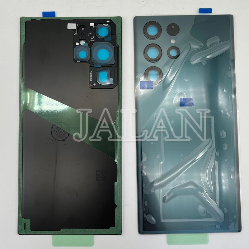 S22u-Back-Glass-With-Camera-Lens-for-Rear-Housing-Battery-Protector-For ...