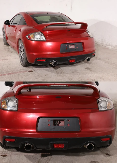 Red Eclipse Car Backside