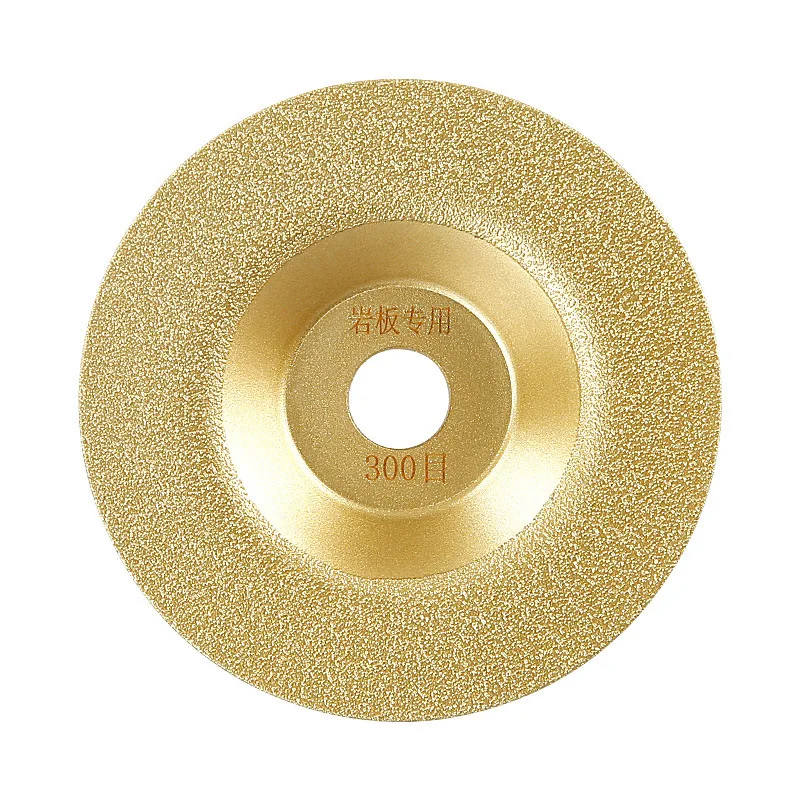 4" 100mm 300 Grit Vacuum Brazed Diamond Grinding Disc Grinding Cup ...