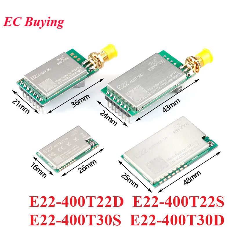 E22-400T22S-E22-400T30S-E22-400T30D-SX1278-LoRa-Wireless-Module-433MHz ...