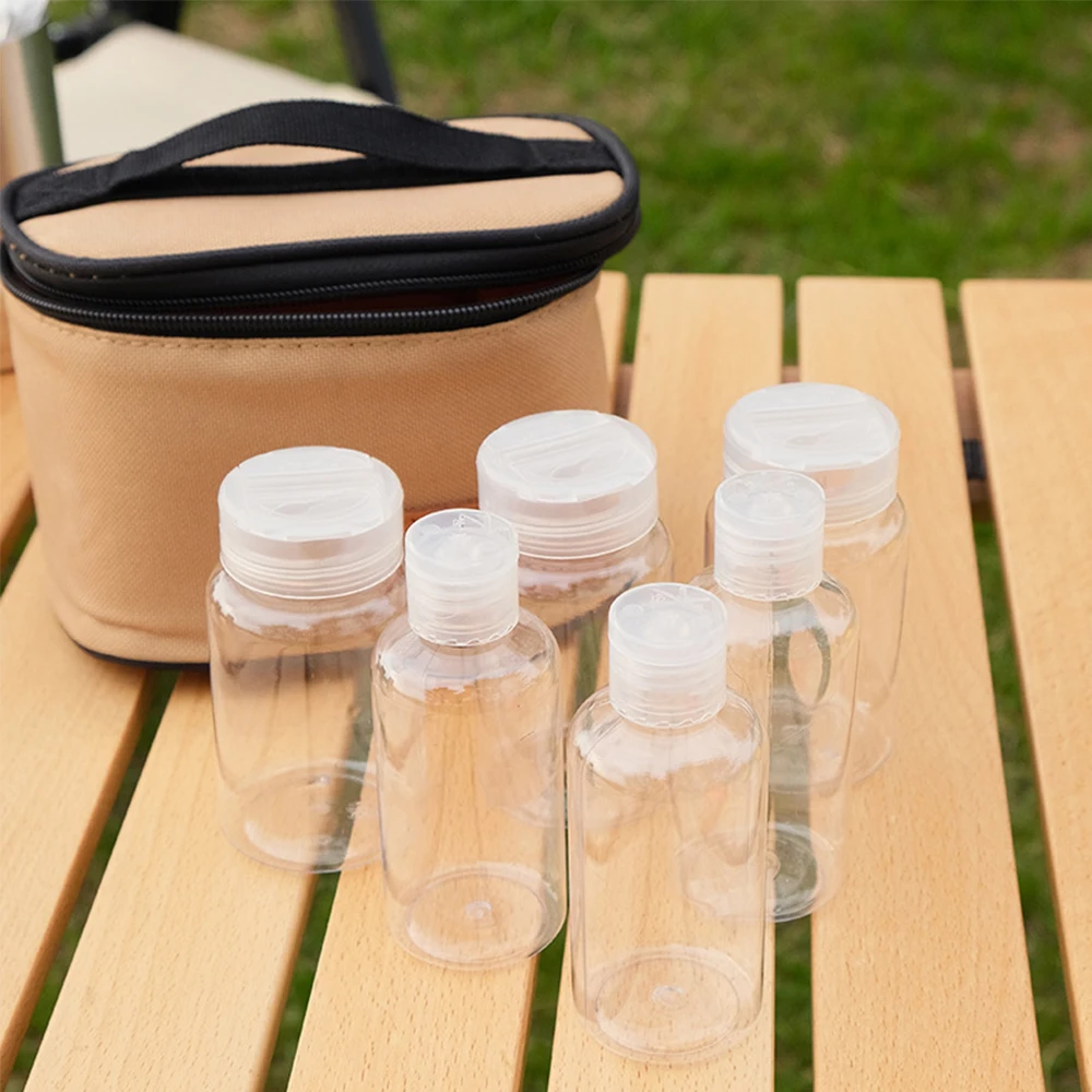 7pcs-set-Camping-Barbecue-Picnic-Set-Portable-BBQ-Organizer-Condiment ...