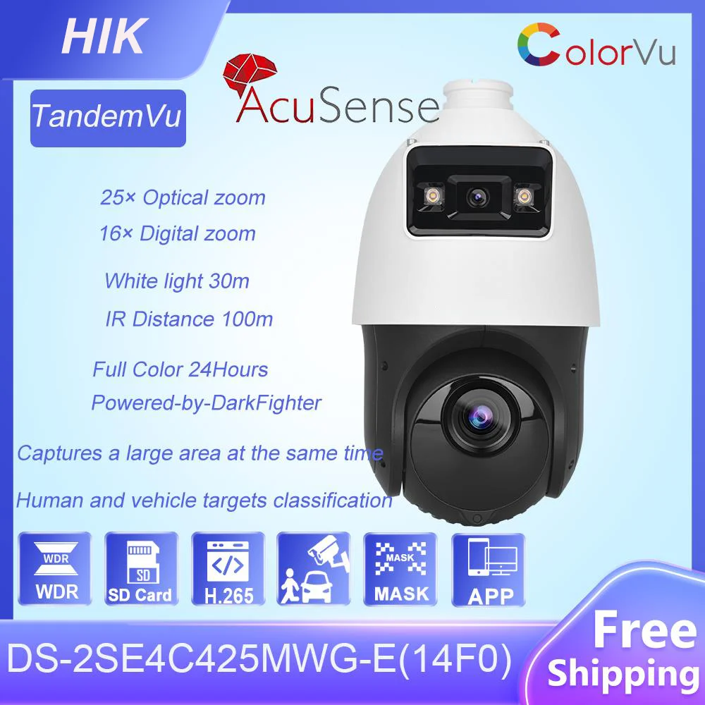 Hikvision Tandemvu 4-inch 4 Mp 25x Optical Zoom Colorful & Ir Speed ...