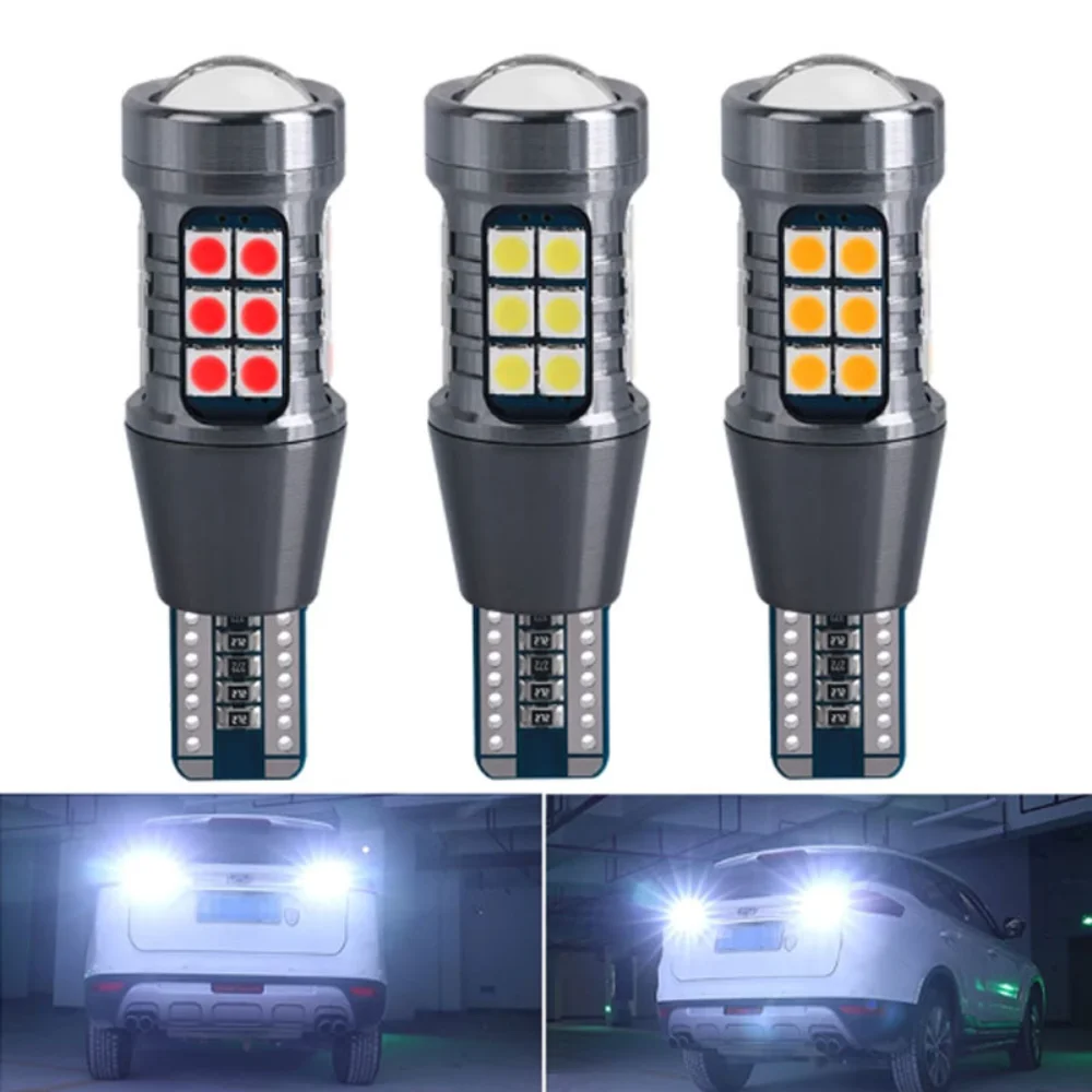 T10 T15 W16W WY16W Car Reserve Lights Signal Lamps Canbus LED Bulb 3030 ...