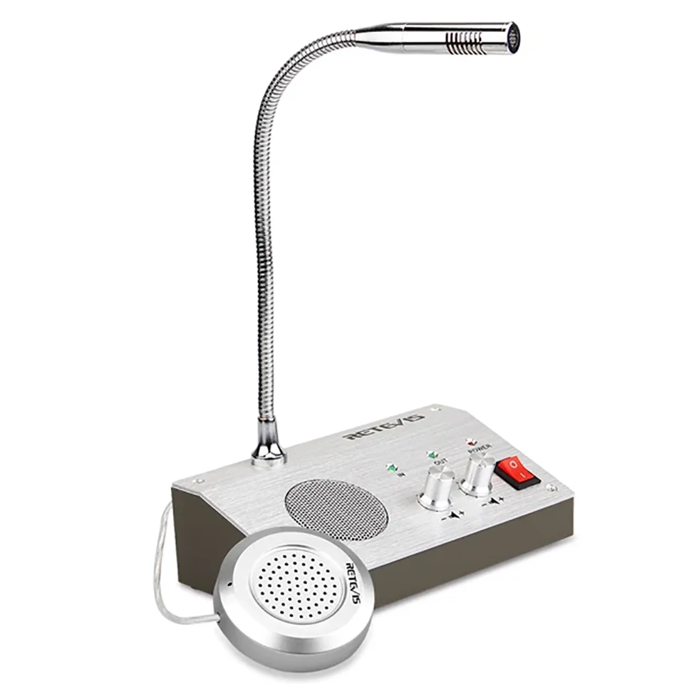 Dual-Way-Window-Intercom-System-Bank-Counter-Interphone-Two-Way ...