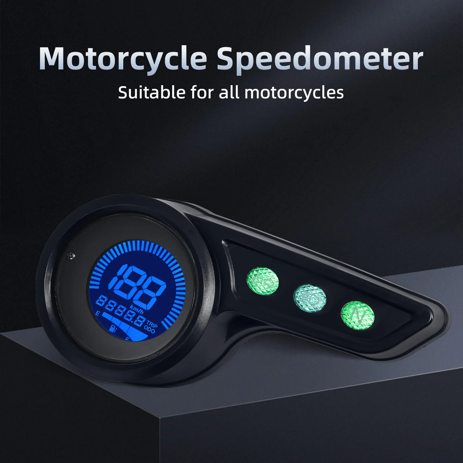 Motorcycle-Digital-Tachometer-Gauges-7Colors-Backlight-Board-LED ...