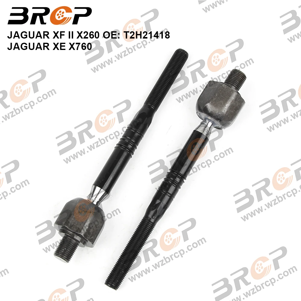 BRCP-Pair-Front-Axle-Inner-Steering-Tie-Rod-Ends-Ball-Joint-For-Jaguar ...