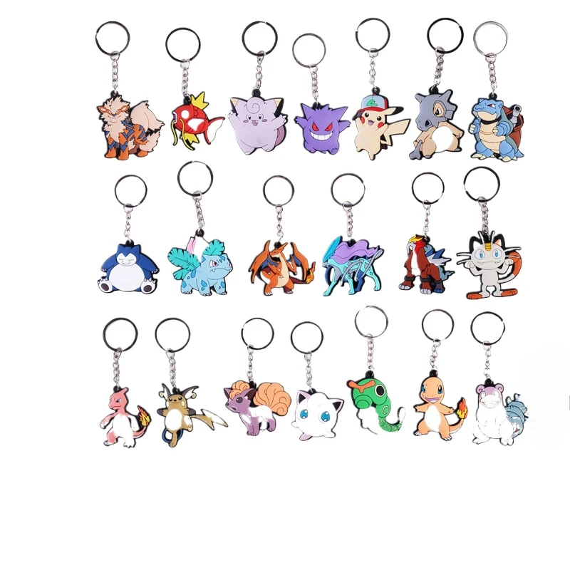 Llaveros-tem-ticos-de-anime-Pok-mon-personajes-de-dibujos-animados ...