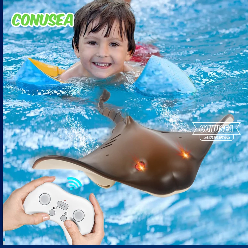 Rc Boat 2.4G Remote Control Manta Ray Robot Toy Electronic Radio ...