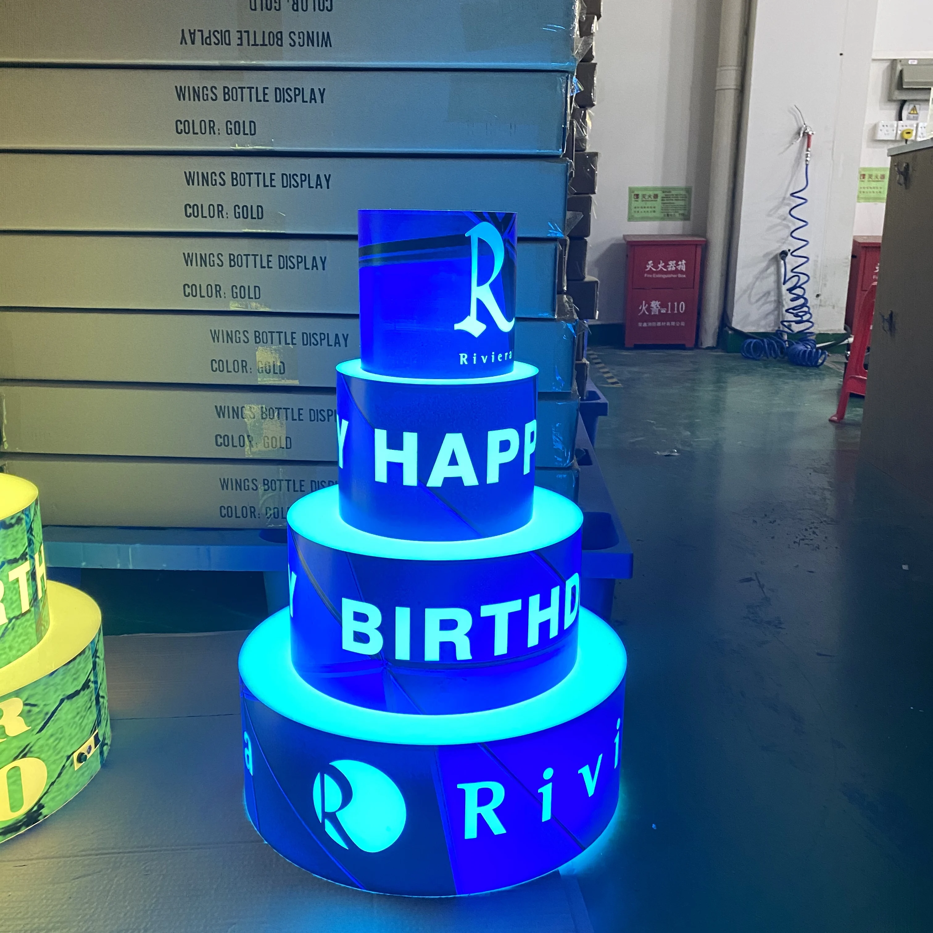 Customized-Night-club-Bar-Lounge-Champagne-Display-4-tier-Cake-Bottle ...