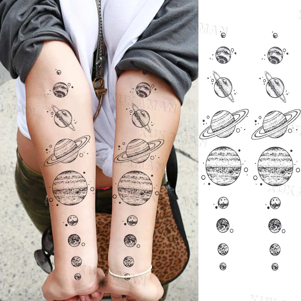 Planets Symbol Forearm