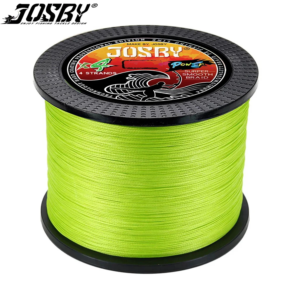 JOSBY-New-4-Strands-8-80LB-Braided-Fishing-Line-Anti-bite-Weave-Cord ...