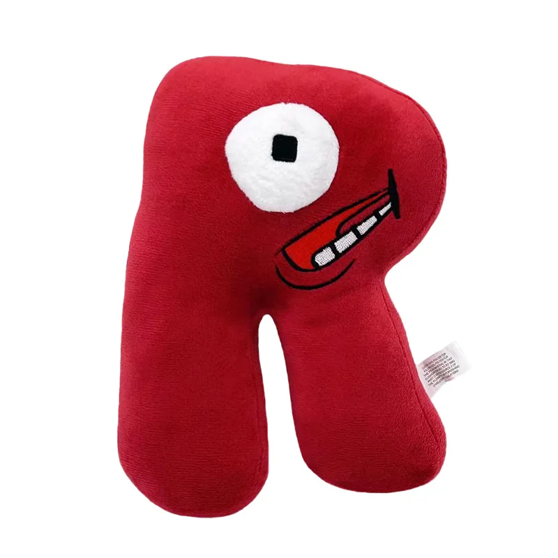 Alphabet Lore Plush Toys A-Z English Letter Stuffed Animal Plushie Doll ...