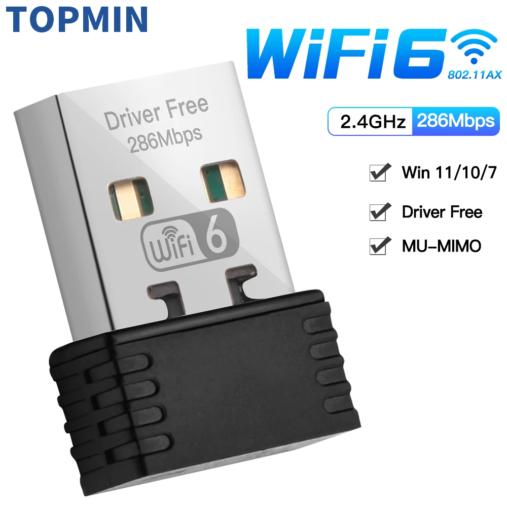 Mini-USB-WIFI-6-Dongle-Network-Card-802-11ax-USB-2-4GHz-Wi-Fi-Lan ...