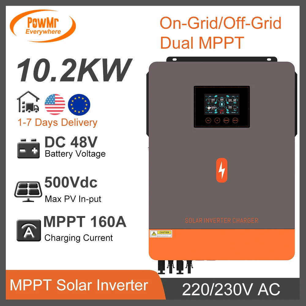 EU-Stock-10-2KW-2MPPT-Solar-Power-Inverter-48V-230V-AC-On-Off-Grid ...