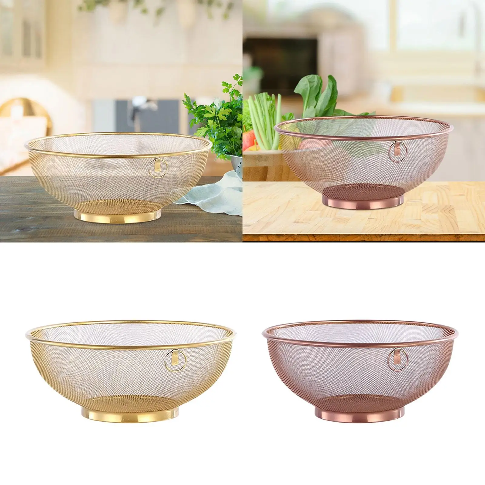 Rice-Washing-Colander-Rice-Cleaning-Washing-Strainer-Basket-Stainless ...