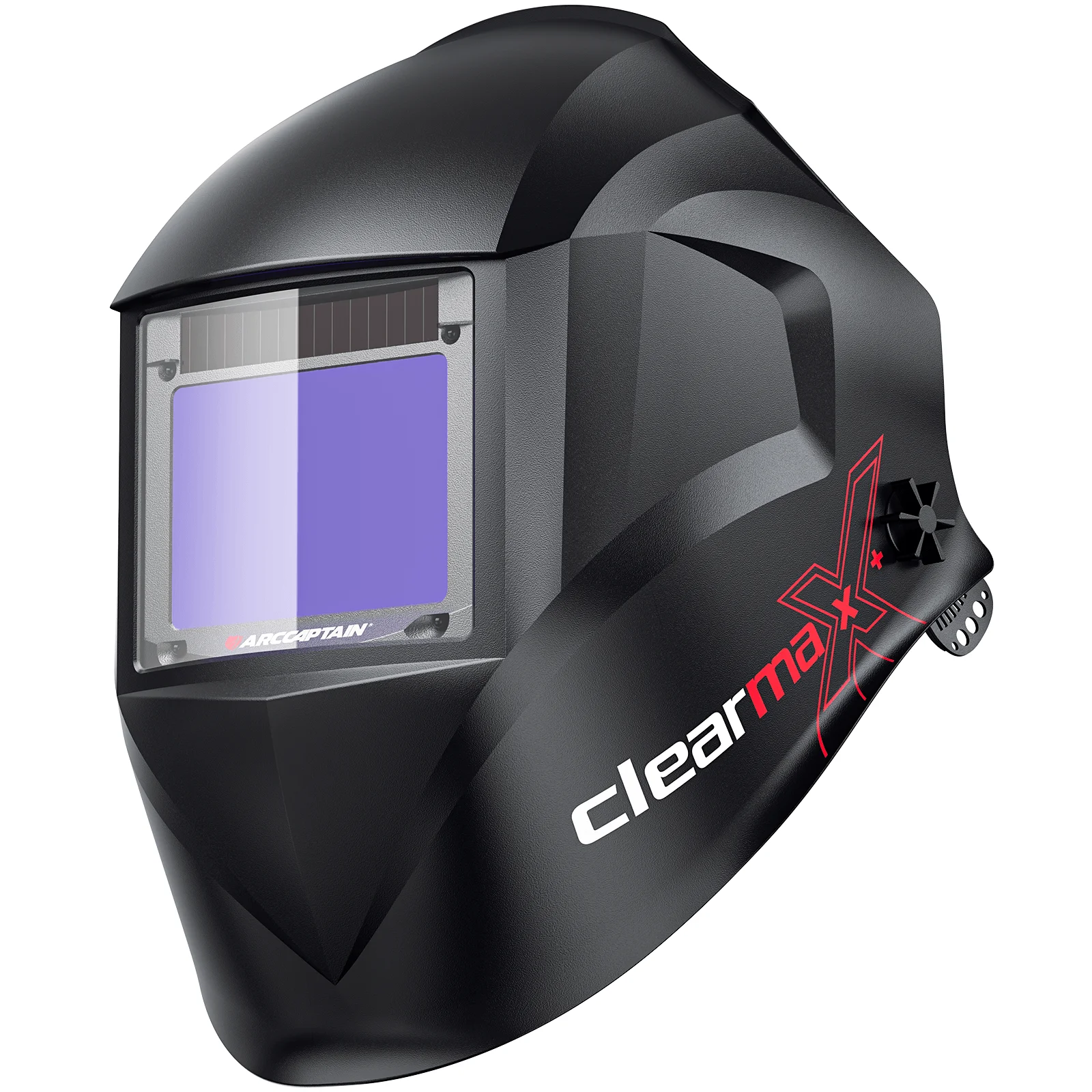 ARCCAPTAIN Welding Helmet Auto Darkening 100*73mm Large Viewing Screen ...