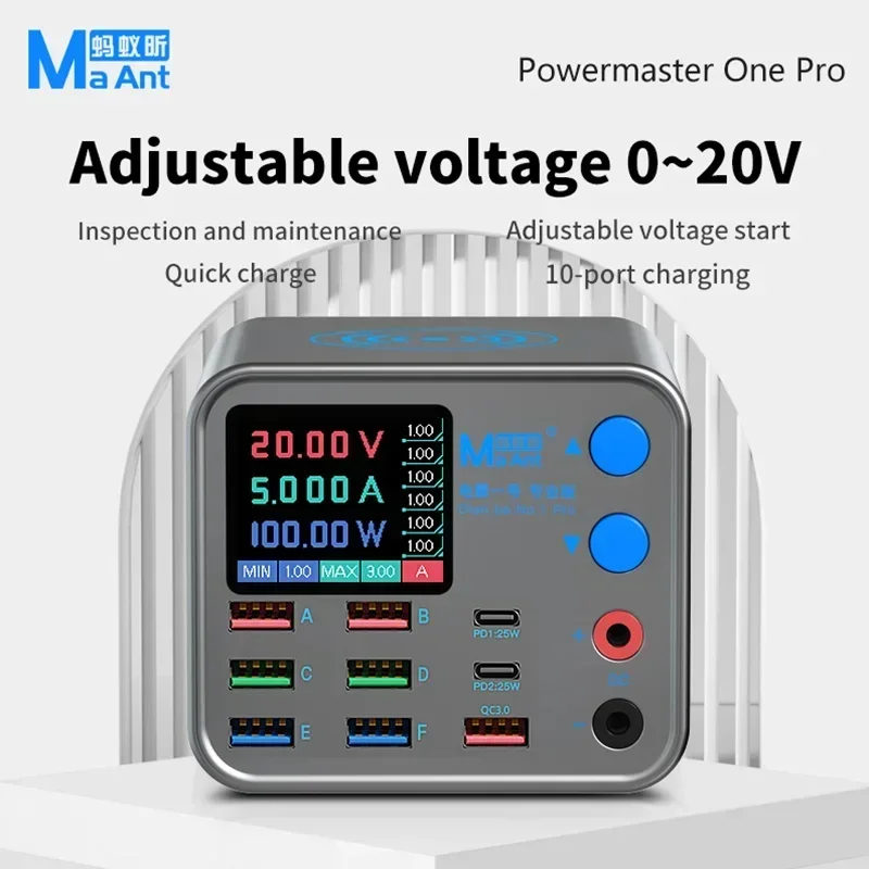Maant Powermaster One Pro Multi-functional 9 Fast Charging Testing and ...