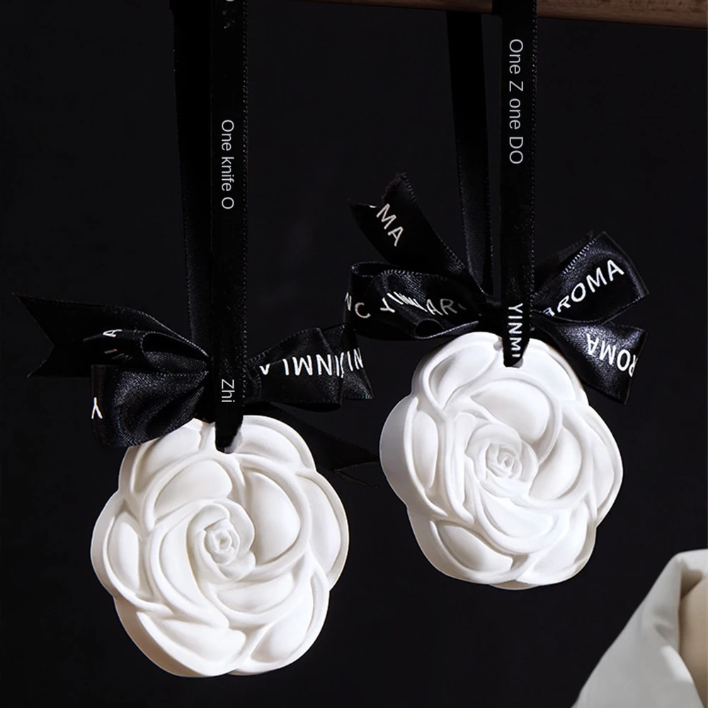 Ambientador-colgante-de-Camelia-para-Interior-de-coche-aromaterapia-s ...